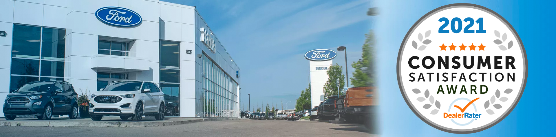 Your Premier Ford Dealership in Spruce Grove | Zender Ford