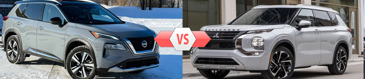 2022 nissan rogue vs 2022 mitsubishi outlander | Myers Kanata Nissan
