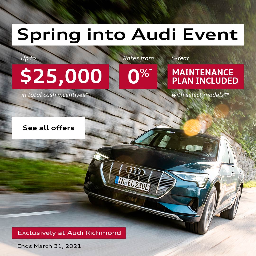 Greater Vancouver Audi Dealership | Audi Richmond