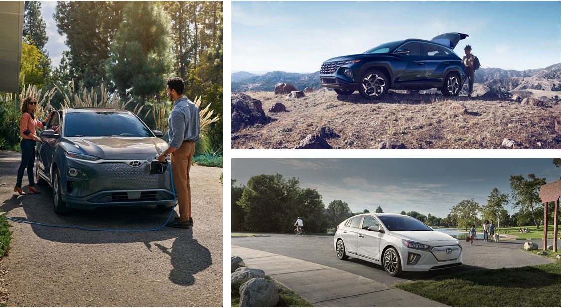 Latest Models From Hyundai's Electrifying EV & Hybrid Lineup