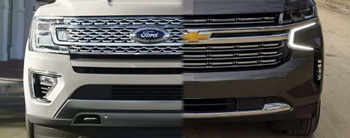 The 2021 Ford Expedition vs Chevy Suburban | Bennett Dunlop Ford